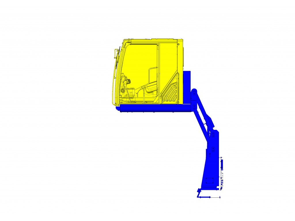 Hydraulic cab lift