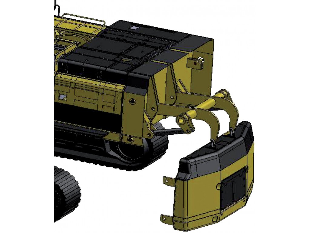 Additional counterweight